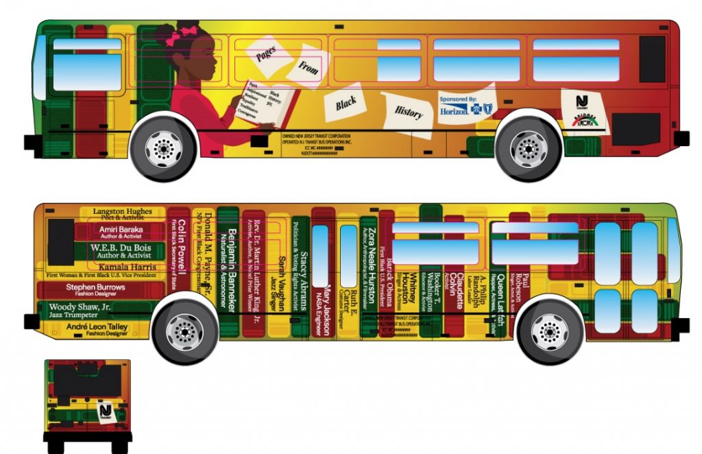 NJT afro bus 2 - Railpace Newsmagazine