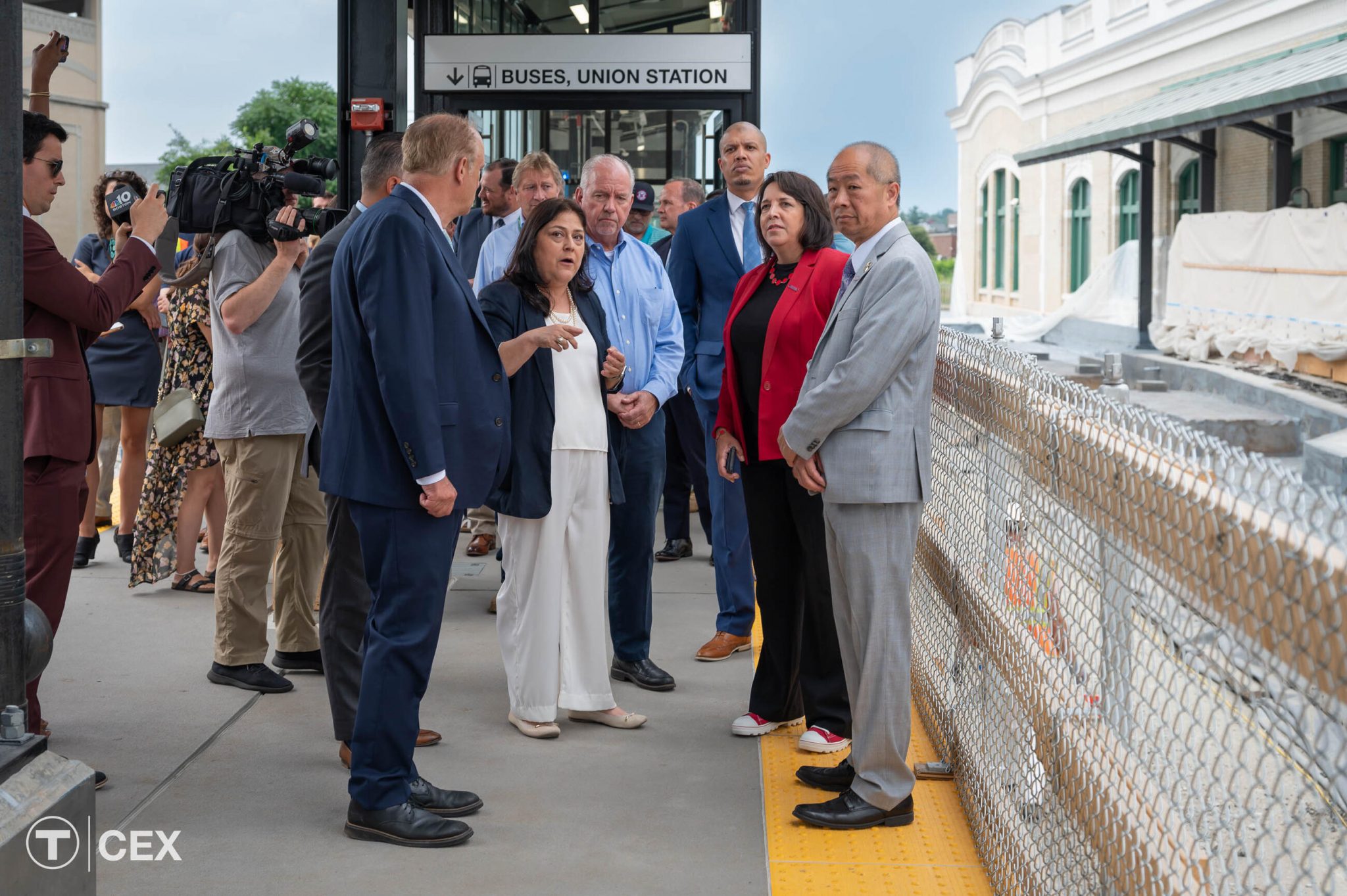 MBTA Celebrates Opening of Worcester Union Station Center Platform ...