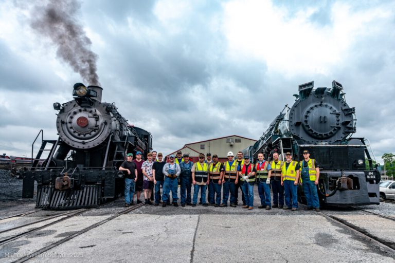 Chesapeake & Ohio 614 Begins Her Road to Restoration at the Strasburg ...
