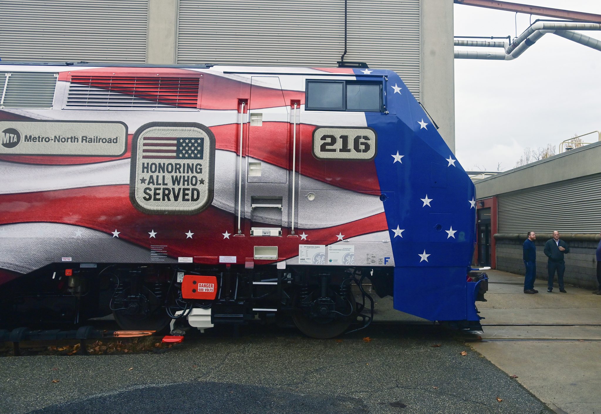 Metro-North Railroad Honors Veterans, Unveils Eighth Locomotive in ...